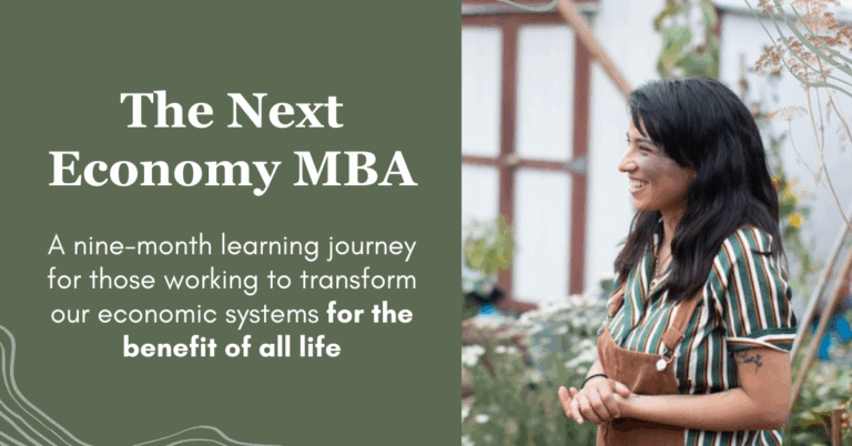 Next Economy MBA is starting up again soon – Early Bird Rate through ...